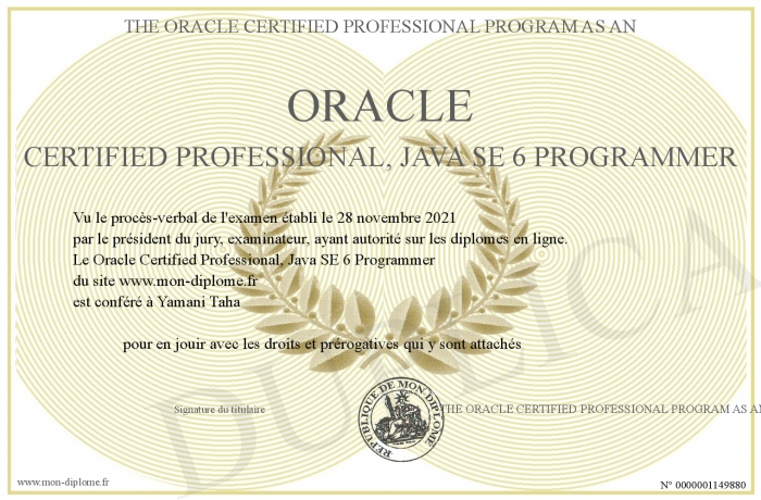 Oracle-Certified-Professional--Java-SE-6-Programmer