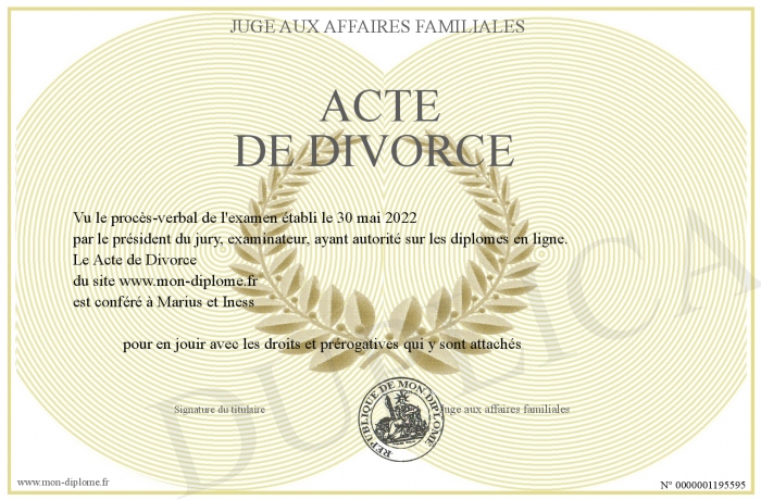 Acte-de-Divorce
