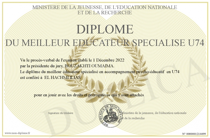 Diplome-du-Meilleur-educateur-specialise-U74 Diplome-du-Meilleur-educateur-specialise-U74
