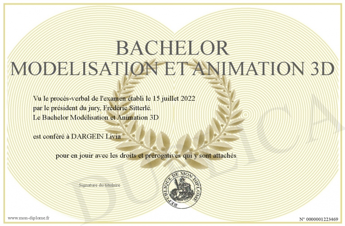 Bachelor-Modelisation-et-Animation-3D