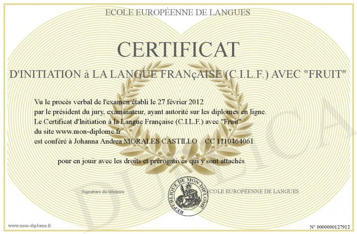 Certificat-d-Initiation-a-la-Langue-Francaise-(C.I.L.F.)-avec--Fruit-