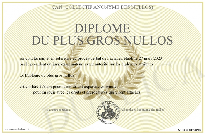 Diplome du plus gros nullos diplome-du-plus-gros-nullos