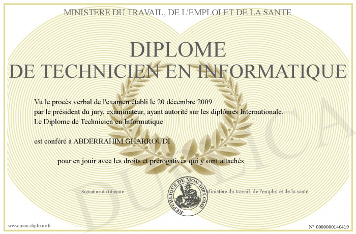Diplome-de-Technicien-en-Informatique Diplome-de-Technicien-en-Informatique