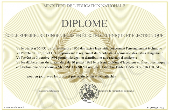 Diplome-École-Superieure-d-Ingenieurs-en-Électrotechnique-et-Électronique