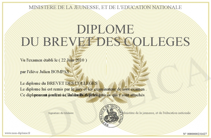Diplome-du-BREVET-DES-COLLEGES Diplome-du-BREVET-DES-COLLEGES