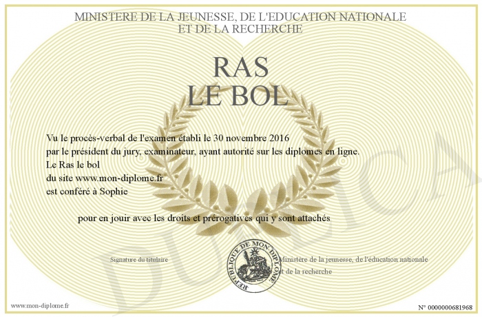 Ras-le-bol