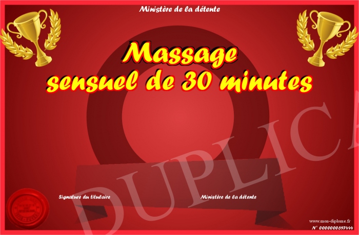 Massage Sensuel De 30 Minutes