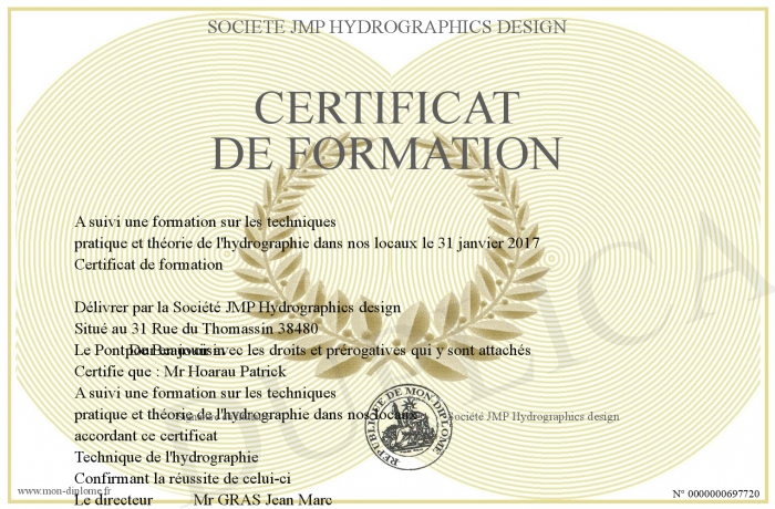 Certificat-de-formation Certificat-de-formation