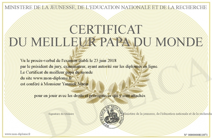 Certificat-du-meilleur-papa-du-monde