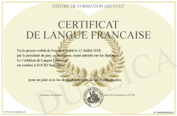 Certificat-de-Langue-Francaise