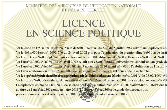 LICENCE-EN-SCIENCE-POLITIQUE