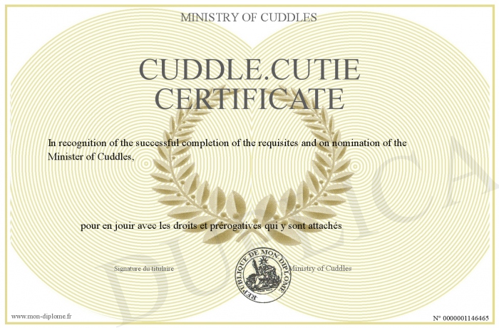 Cuddle.Cutie-Certificate