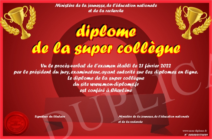diplome-de-la-super-collegue