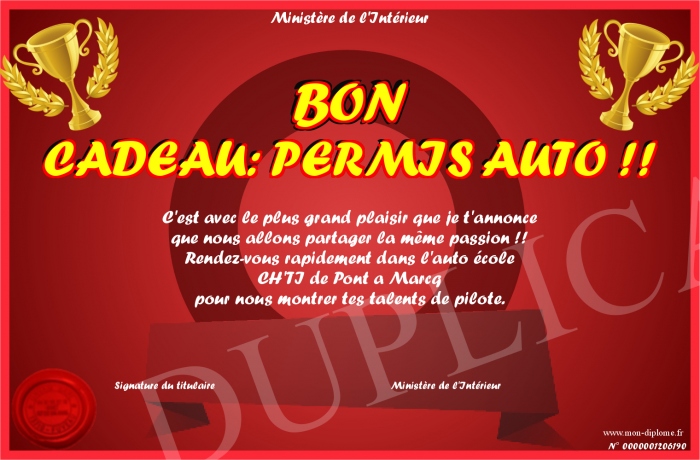 BON-CADEAU:-PERMIS-AUTO-!!