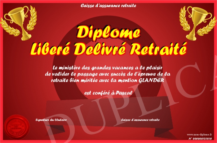 Diplome-Libere-Delivre-Retraite