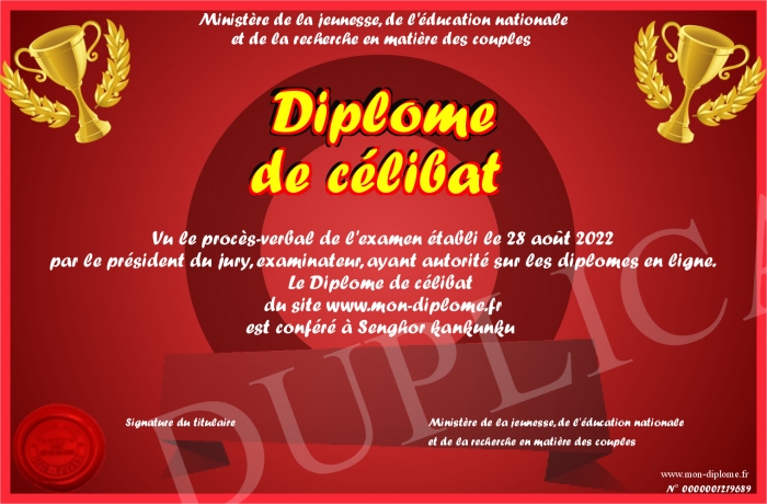 Diplome-de-celibat