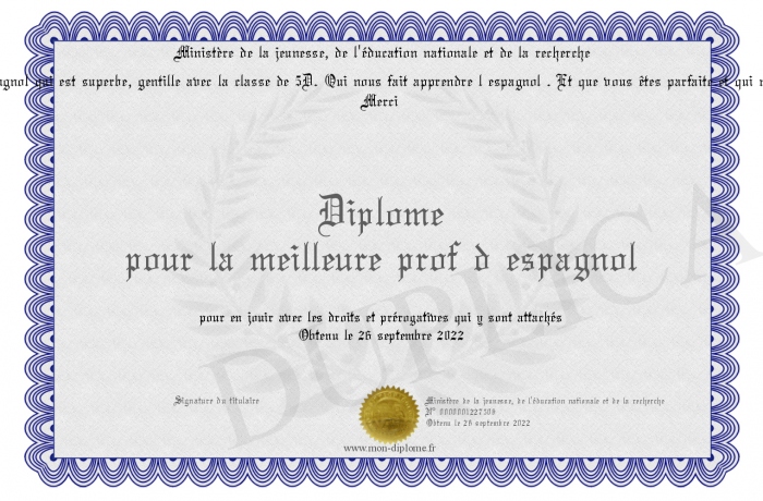 Diplome-pour-la-meilleure-prof-d-espagnol