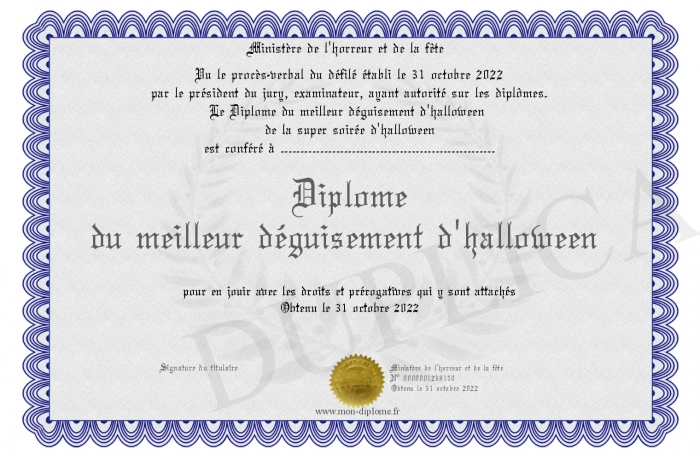 Diplome-du-meilleur-deguisement-d-halloween