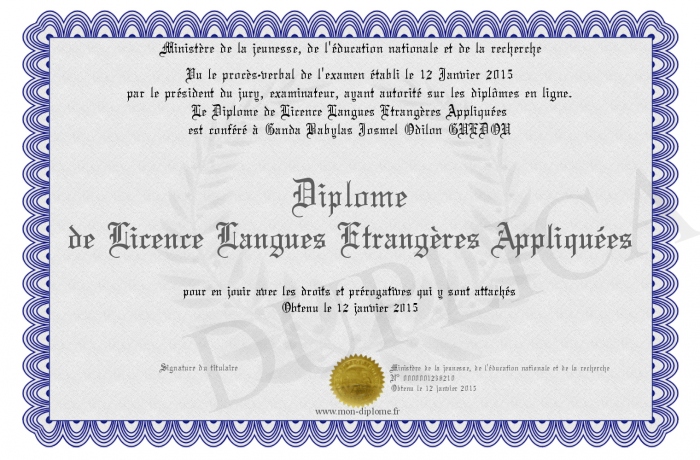 Diplome-de-Licence-Langues-Etrangeres-Appliquees