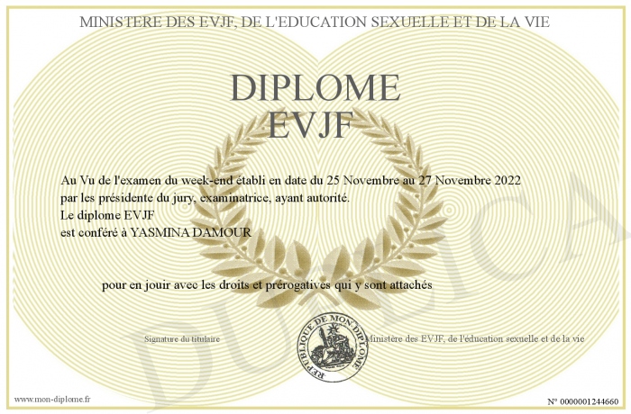 Diplome-EVJF