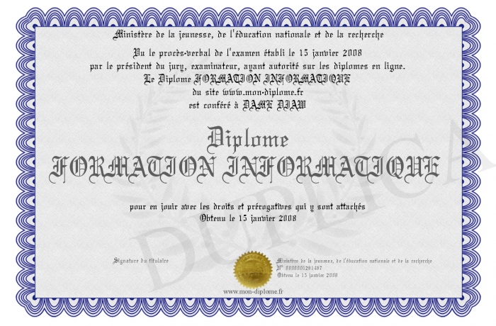 Diplome-FORMATION-INFORMATIQUE