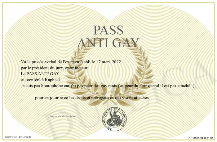 PASS-ANTI-GAY