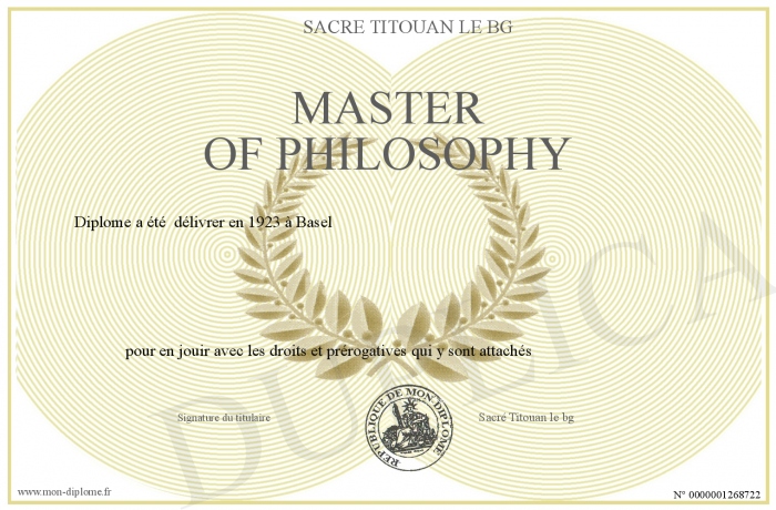 Master-of-philosophy