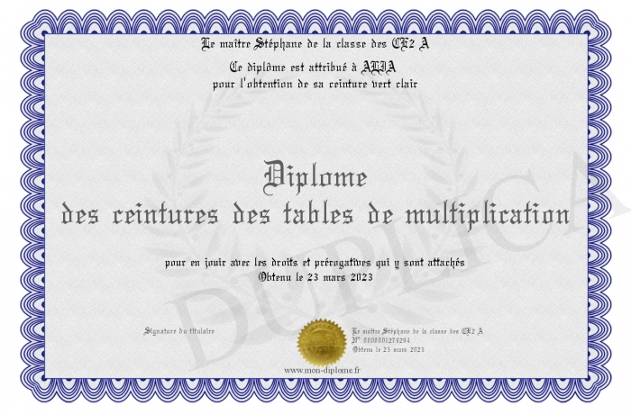 Diplome-des-ceintures-des-tables-de-multiplication