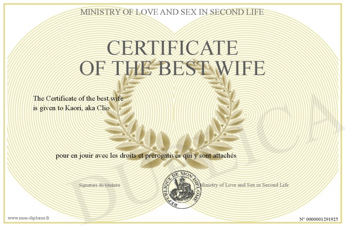 Certificate-of-the-best-wife