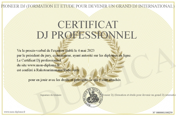 Certificat-Dj-professionnel