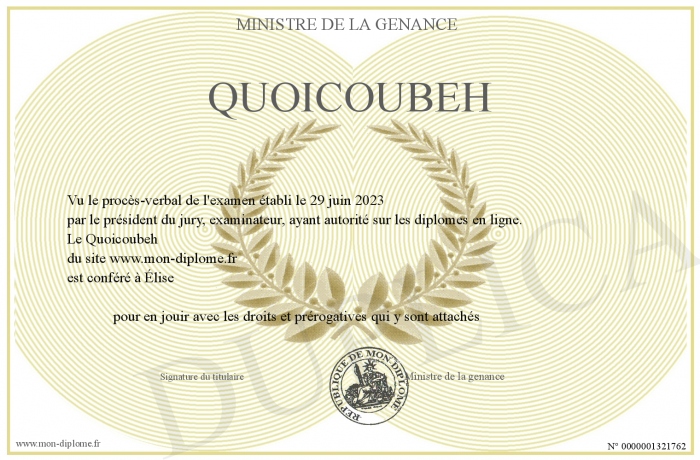 Quoicoubeh