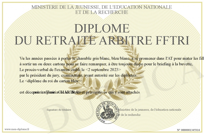 Diplome-du-retraite-arbitre-FFTRI