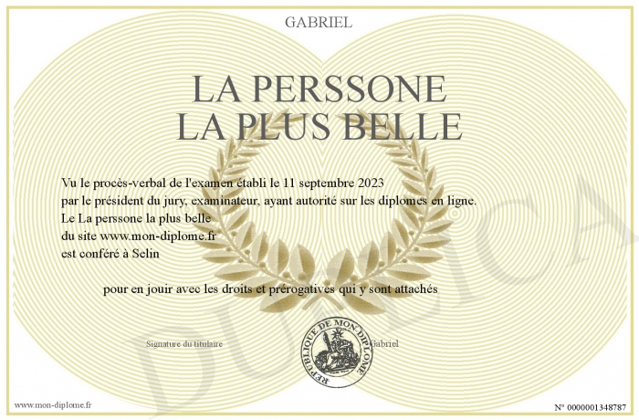 La-perssone-la-plus-belle
