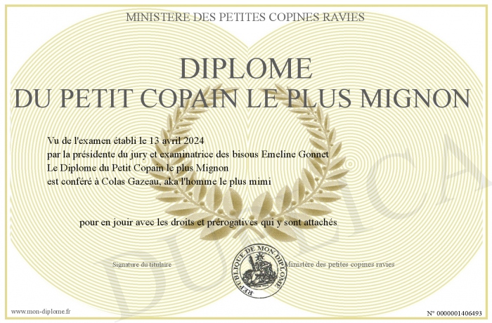 Diplome-du-Petit-Copain-le-plus-Mignon