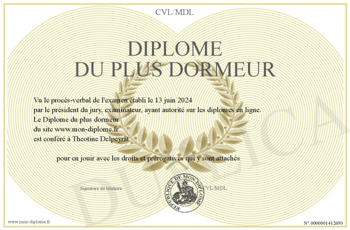 Diplome-du-plus-dormeur
