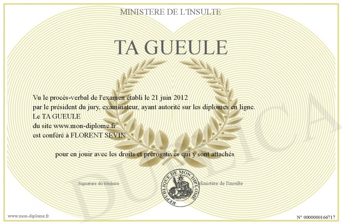 TA-GUEULE