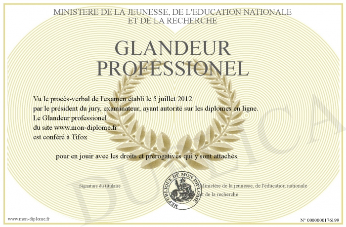 Glandeur-professionel