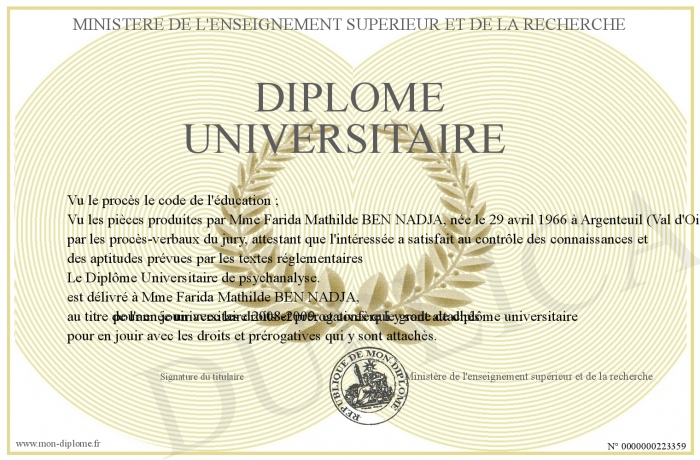 DIPLOME-UNIVERSITAIRE