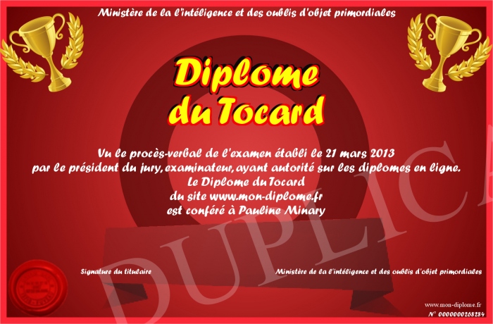 Diplome-du-Tocard