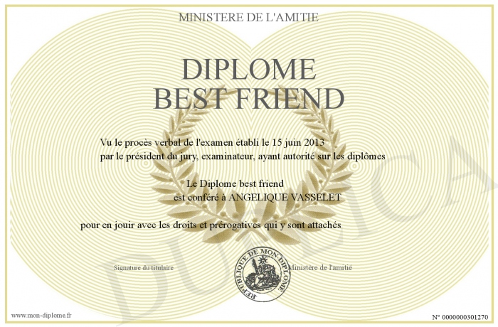 Diplome-best-friend
