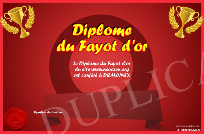 Diplome-du-Fayot-d-or