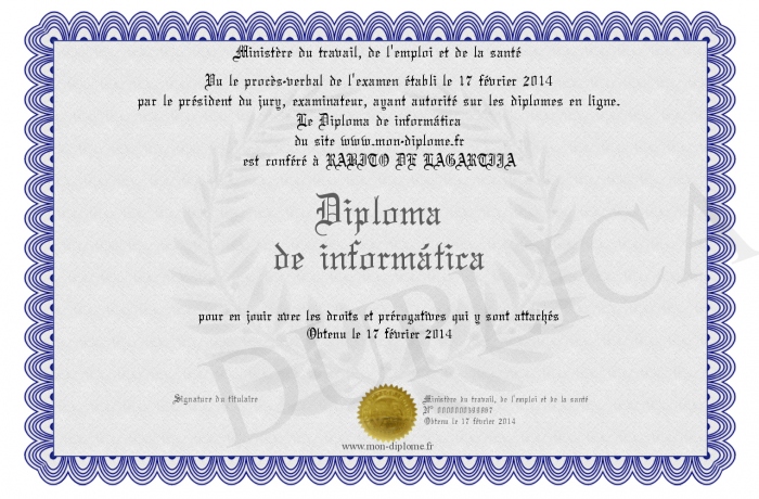 Diploma de informática