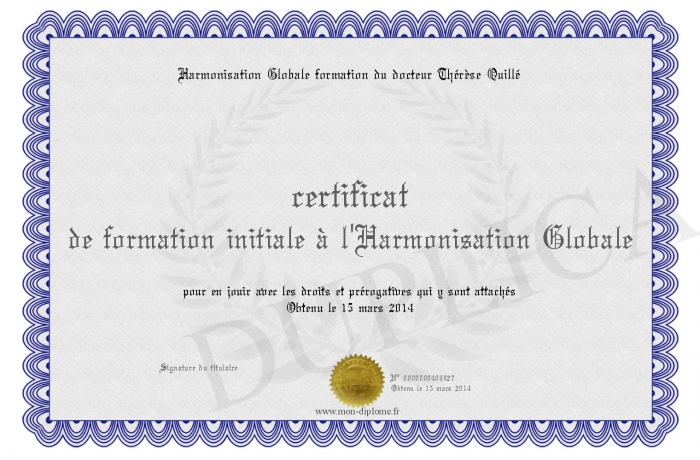 certificat-de-formation-initiale-a-l-Harmonisation-Globale
