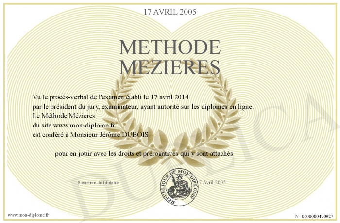 Methode-Mezieres