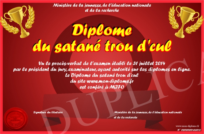 Diplome-du-satane-trou-d-cul