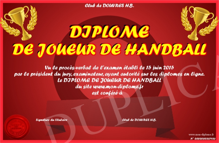DIPLOME-DE-JOUEUR-DE-HANDBALL