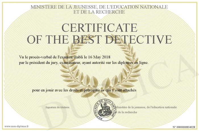 Certificate-of-the-Best-Detective