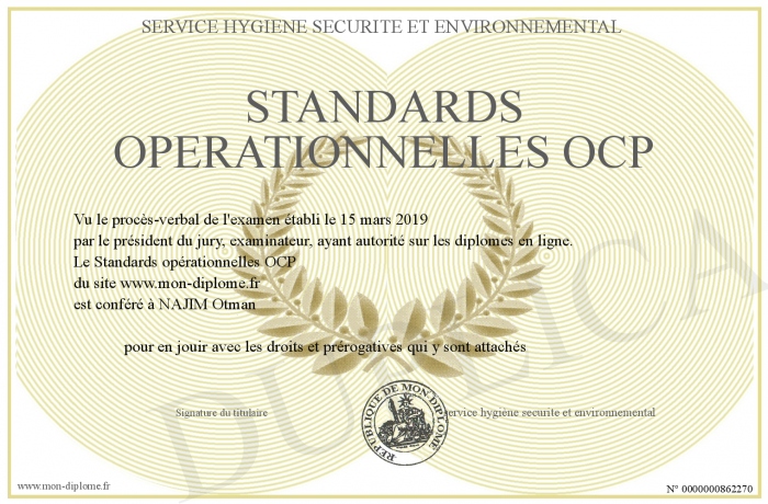 Standards-operationnelles-OCP