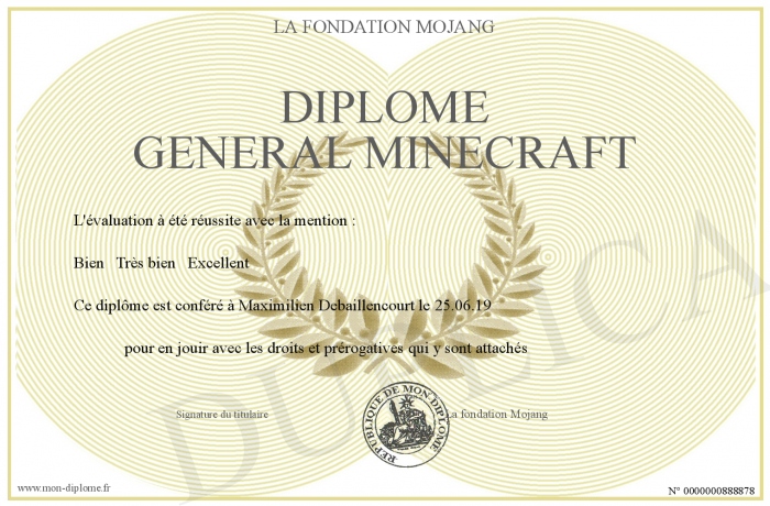 Diplome-general-minecraft