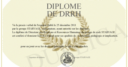 DIPLOME DE DRRH